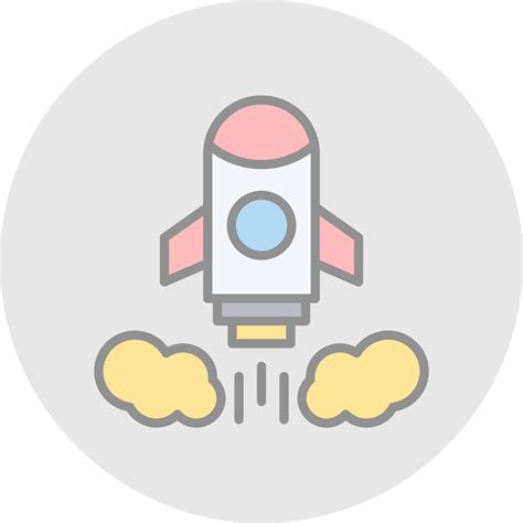 Rocket Launch Vector Icon Design Vector Art At Vecteezy