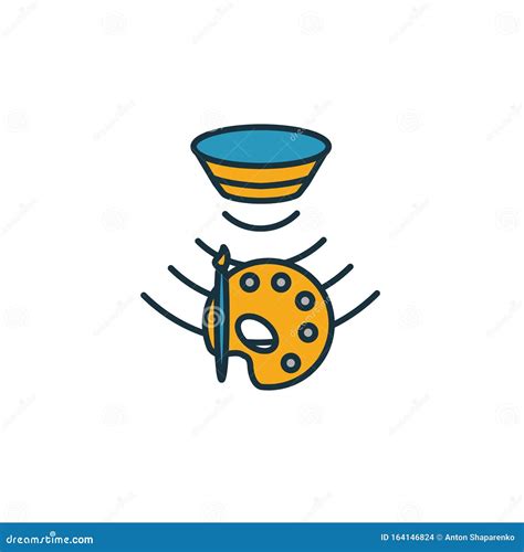 Color Sensor Icon Simple Element From Sensors Icons Collection