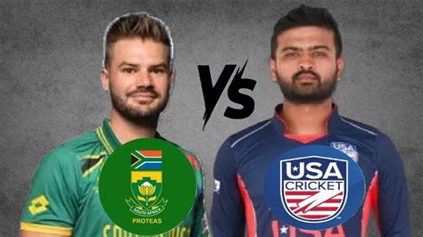 Usa Vs Rsa Live Streaming बुधवारपासून Super 8 चा थरार यूएसए दक्षिण