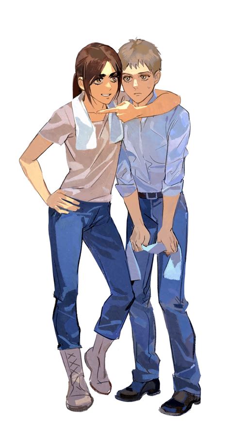 Gabi Braun And Falco Grice Shingeki No Kyojin Drawn By Luguoadeli Maple Danbooru