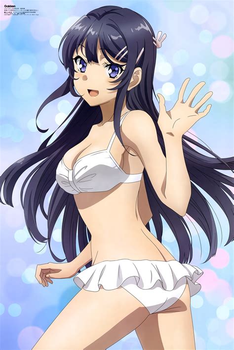 Sakurajima Mai Megami Magazine And 1 More Drawn By Aquainc Danbooru
