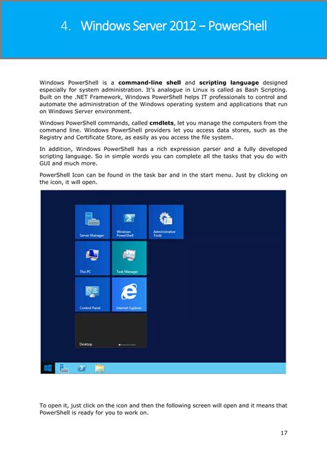 Windows Server 2012tutorial Pdf
