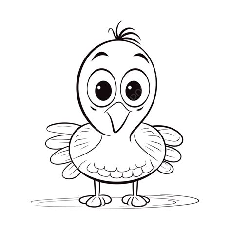 귀여운 닭 그림 일러스트 개요 스케치의 만화 그리기 벡터 그림 일러스트 만화 일러스트 그리기 일러스트 Png 일러스트 및 벡터 에 대한 무료 다운로드 Pngtree