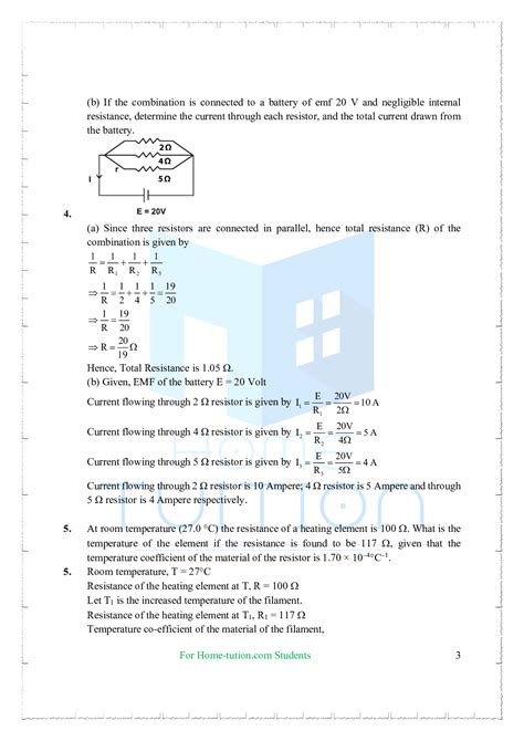Ncert Solutions For Class 12 Physics Chapter 3 Current Electricity