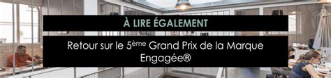 Soirée de remise des trophées du 6ème Grand Prix de la Marque Engagée