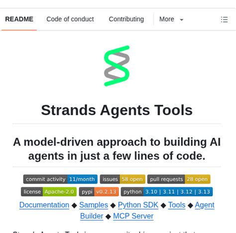Strands Agents Tools Magiarchive