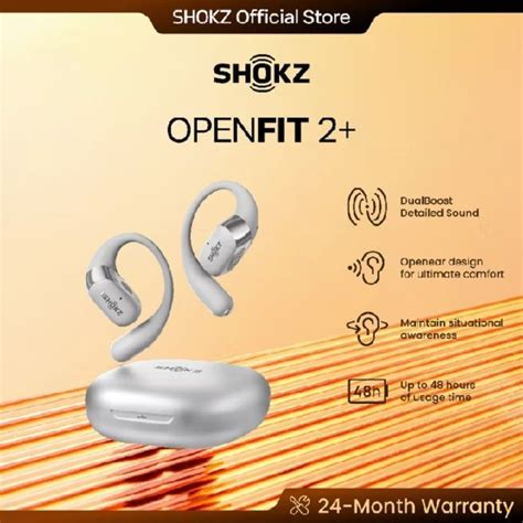 Shokz Openfit 2 Bone Conduction Earphones Audio Earphones On Carousell