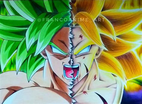 Dibujo De Broly El Super Saiyajin Legendario Dibujos Y Animes Amino