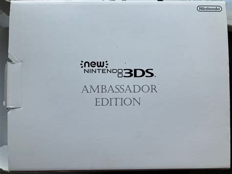 1 Nintendo 3ds Ambassador Edition Console In Original Catawiki