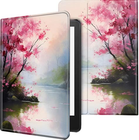 Cgfghhuy For Microsoft Surface Pro 7 Case Lightweight Protective Pu Leather Smart