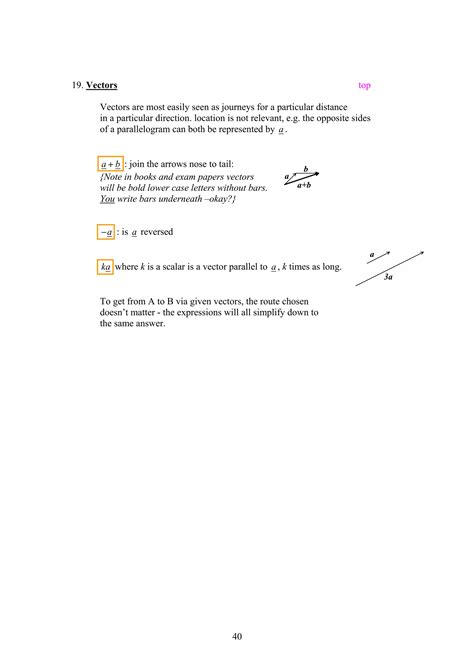 Maths Revision Notes Igcse Pdf