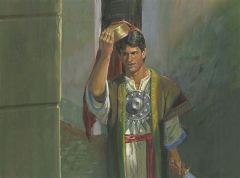 [nephi Wears Labans Clothes] Book Of Mormon Art Catalog