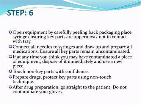 Antiseptic Non Touch Technique Antt Pptx