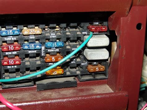 94 Chevy 1500 Fuse Box Diagram