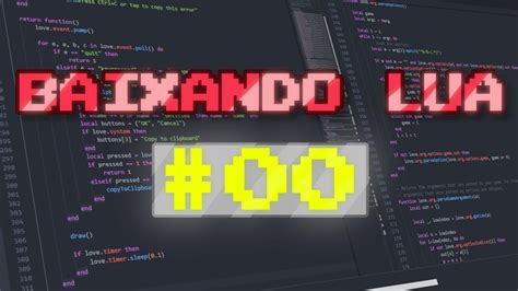Baixando Compilador Lua Aprendendo A Programar Com Lua 00 Youtube
