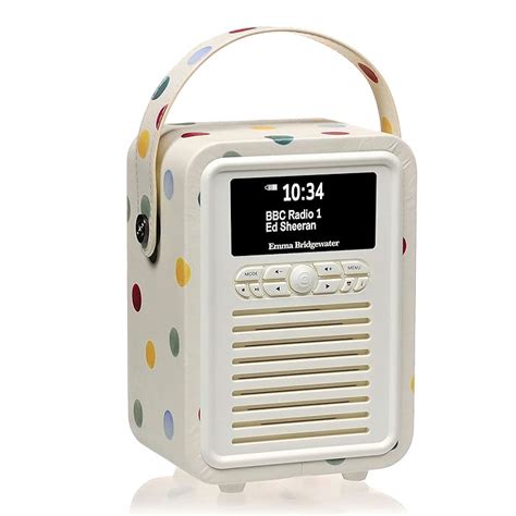 Buy Vq Retro Mini Dab Radio With Bluetooth Radio Alarm Clock With Fm