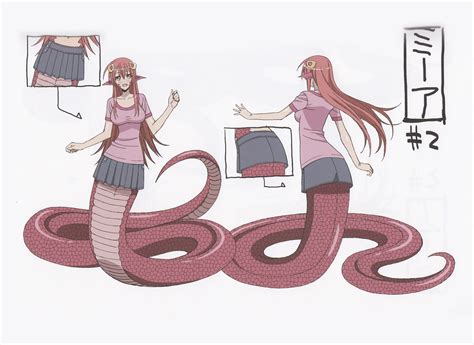 Miia Monster Musume Anime Model Reupload By Brockxart111 On Deviantart