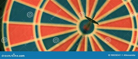 Darts Selective Focus Lens Flare And Blur Concept Attainment Win And Success Winner Skill