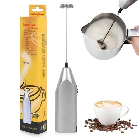 Handheld Milk Frother Electric Hand Foamer Drink Mixer For Coffee