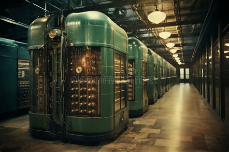 Industrial Data Center Retro Analog Devices For Industry And