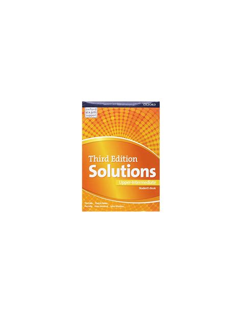 Solutions 3nd Edition Upper-Intermediate Students Book