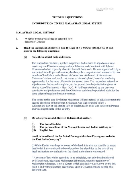 overall soalan tutorial tutorial questions intorduction to the