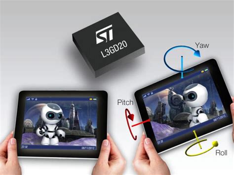 three axis digital output gyroscope comes in 4x4x1mm