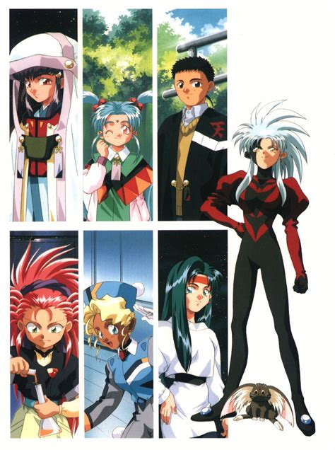 Ryouko Masaki Sasami Jurai Kuramitsu Mihoshi Masaki Aeka Jurai Ryou