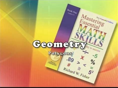 Mastering Essential Math Skills Book 1 Geometry 57book 1 Geometry