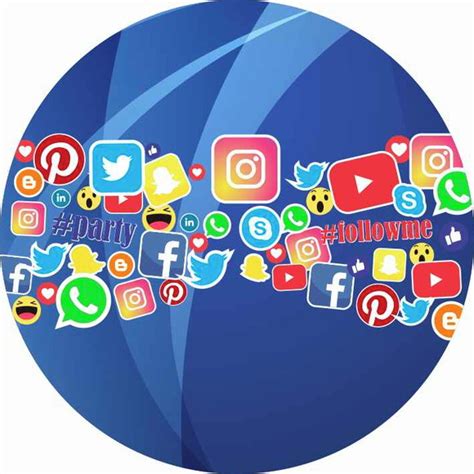 Painel Redondo Redes Sociais Elo7 Produtos Especiais
