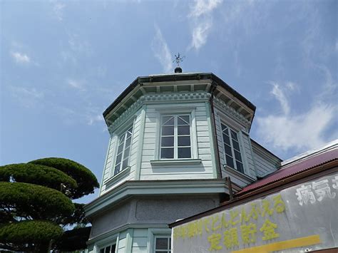旧殿居郵便局舎 八角塔