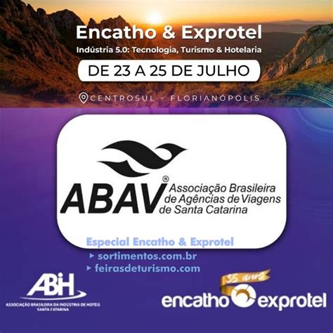 Encatho Exprotel 2024 ABAV SC lança Guia Receptivo
