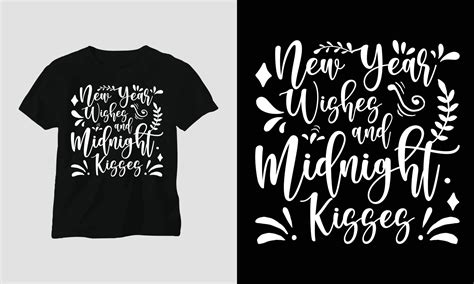 New Year T Shirt Design Svg 12507359 Vector Art At Vecteezy