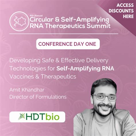 Rna Showdown Circular Vs Self Amplifying Rna World Rna Events Series Posted On The Topic