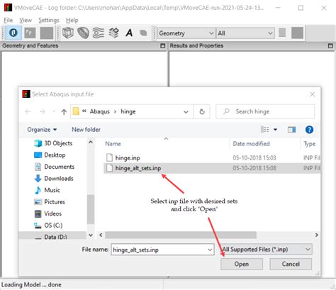 Element And Face Sets From Abaqus Input Files — Vcollab Document Documentation
