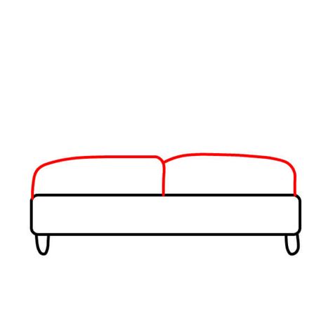 Step 4 Add The Outlines For The Armrests Draw Curved Lines Extending