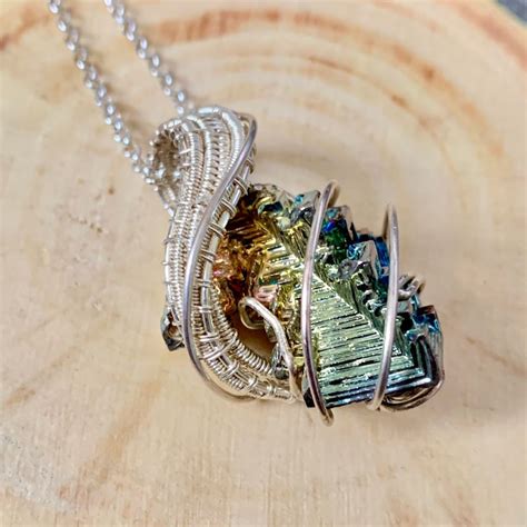 Bismuth Jewelry Etsy