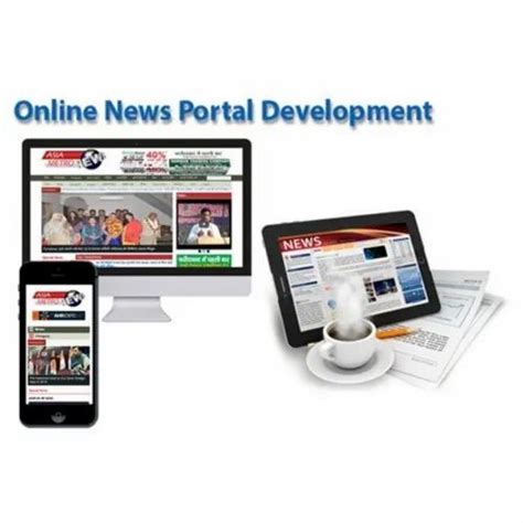 news portal development service at rs 9999 website in indore id