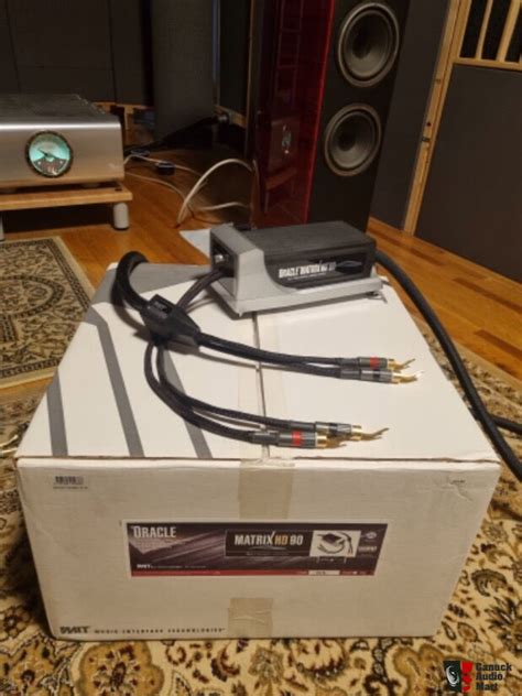Mit Oracle Matrix Hd 90 Rev1 Pair Of Speaker Cables 10 Spade Spade