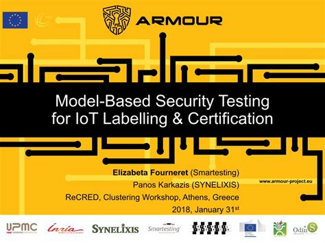 PDF Model Based Security Testing For IoT Labelling Certification AIOTI IERC Towards A
