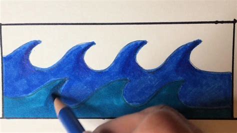 Easy Wave Drawing Ideas How To Draw A Wave