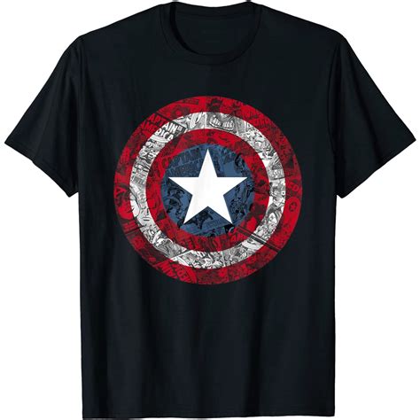 Jual Kaos Anak Marvel Captain America Avengers Shield Comic T Shirt