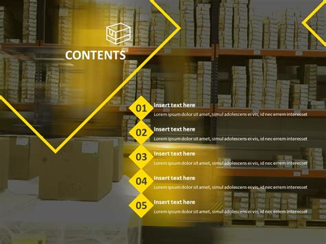 Warehouse Google Slides Online Free