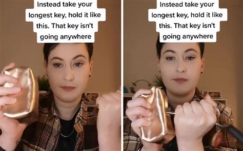 Woman Says Many People Hold Keys For Self Defense Wrong Teaches The Right Way Bored Panda
