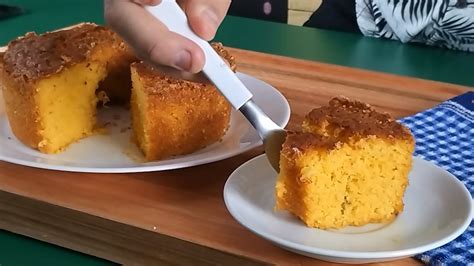 Bolo De Milho Sem Trigo