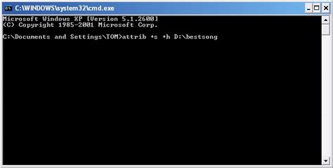 Securely Hide File Or Folder Using Command Prompt Tricks 4u
