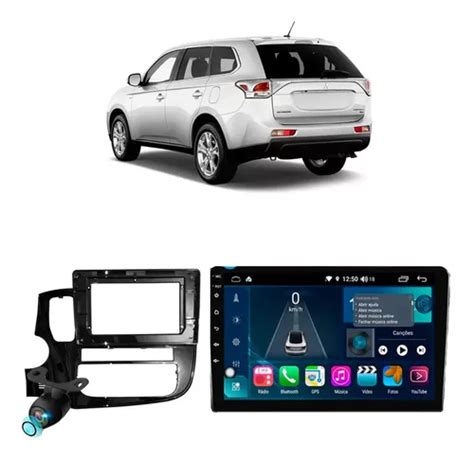 Multimidia Outlander 2014 Carplay 101 Polegadas Mitsubishi Parcelamento Sem Juros