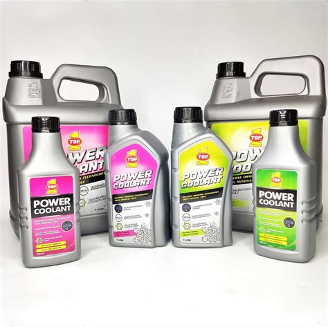 Top Power Coolant Ready To Use Pink Green