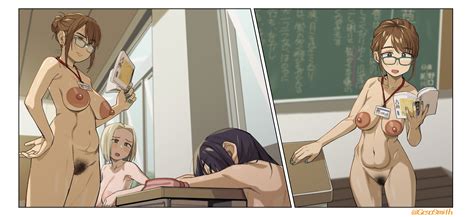 Geso Smith Original Highres Translation Request Girls Annoyed