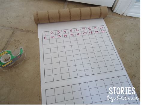 Number Scroll Printable